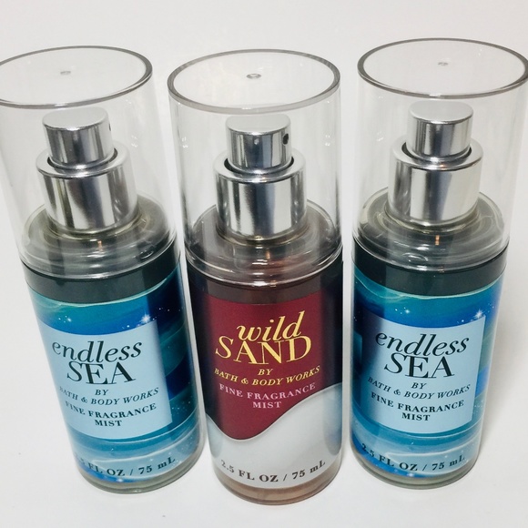 Bath & Body Works | Skincare | Endless Sea Mist And Wild Sand Mist ...